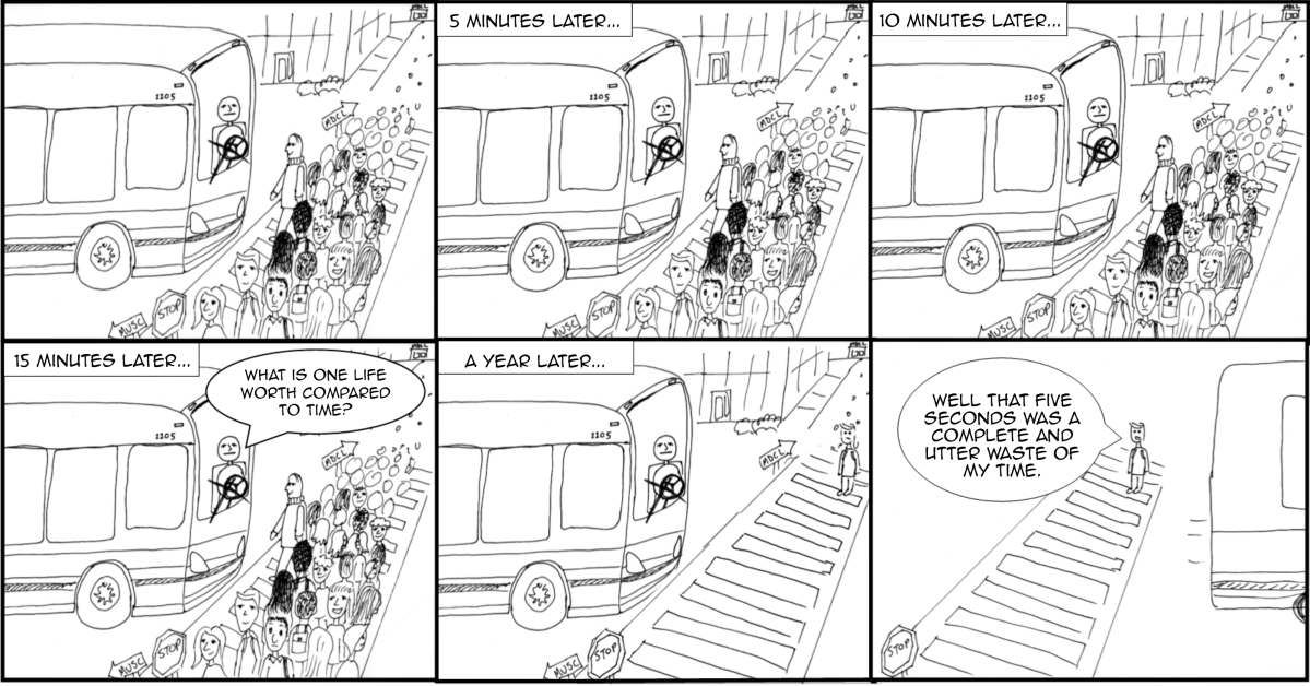 The Wheels on the Bus Go Squish Squish Squish – The Procrastinator